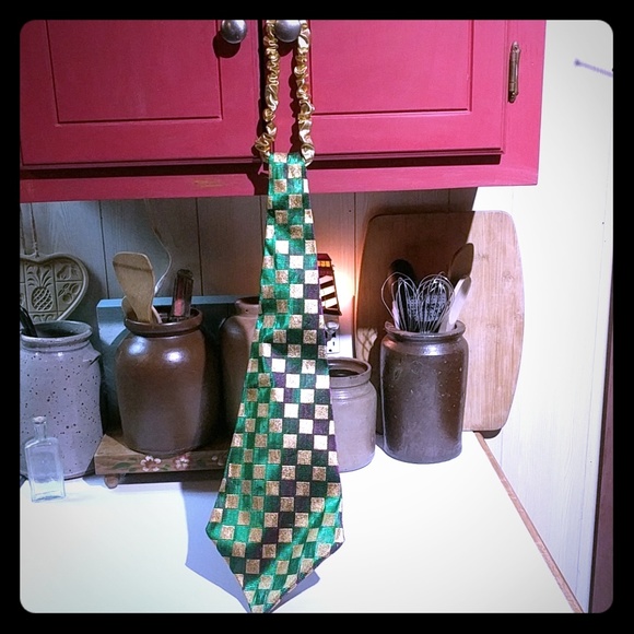 Accessories | Mardi Gras Oversized Metallic Necktie | Poshmark